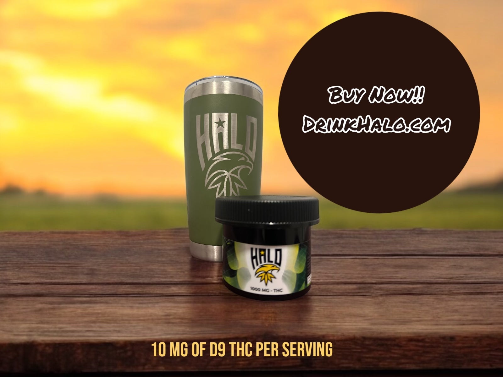 Hemp-Derived THC Infused Drinks & Drink Mixes| Halo – Drink Halo